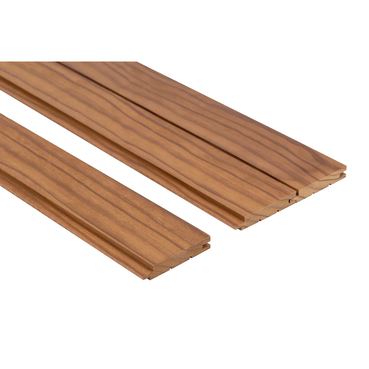 Bastupanel Sauna Sweden Termo Radiata STS4 15x90mm 6st/pkt Längd: 2400 ...