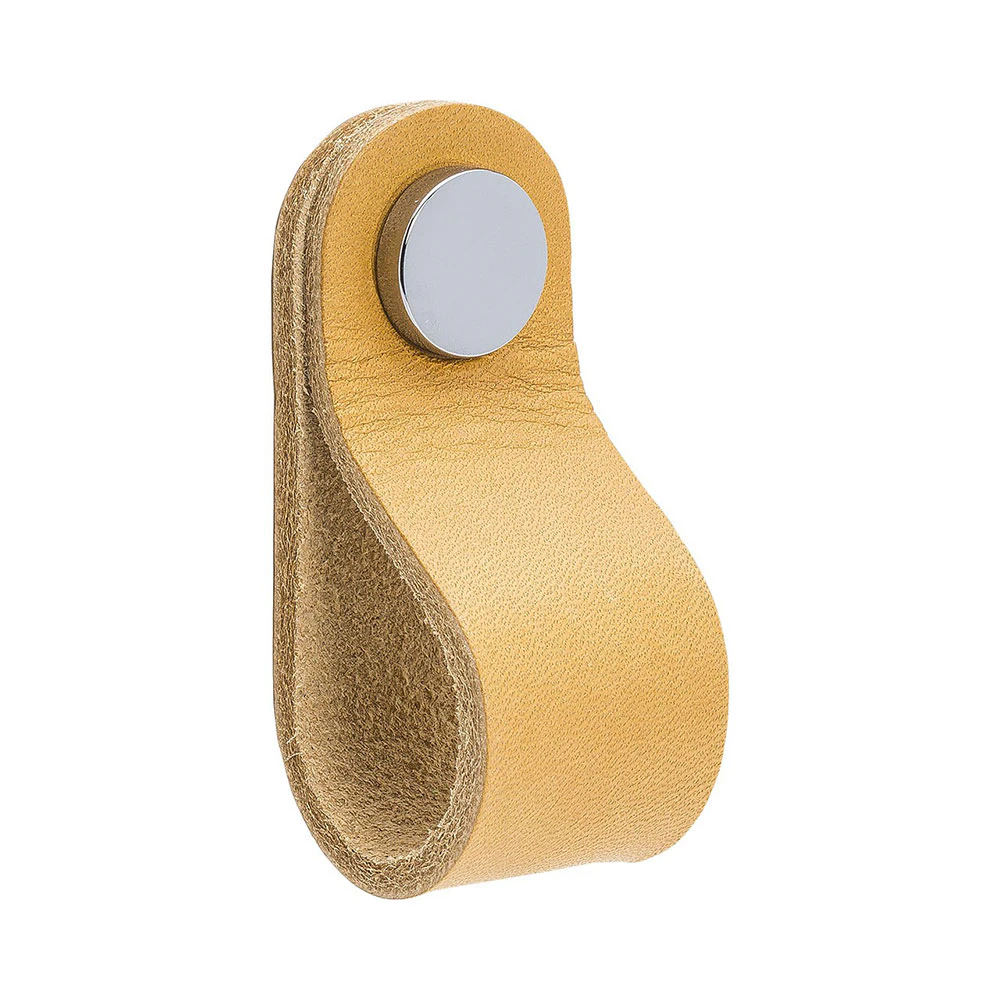 Handtag Beslag Design Loop Round Natur Krom - 333243-11