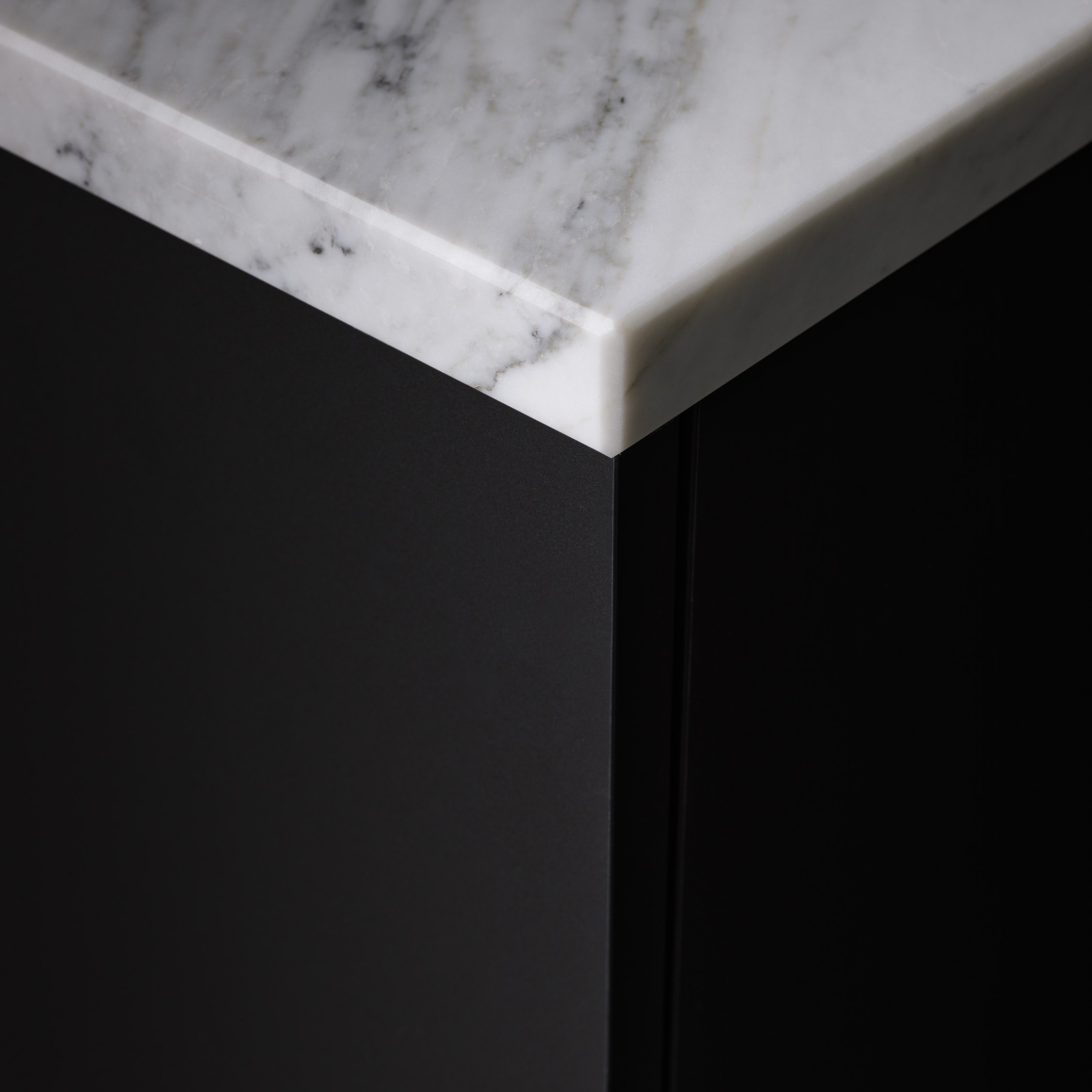 Bänkskiva Miller Badrum Sten 160 Carrara Marmor, Hål för Blandare ...