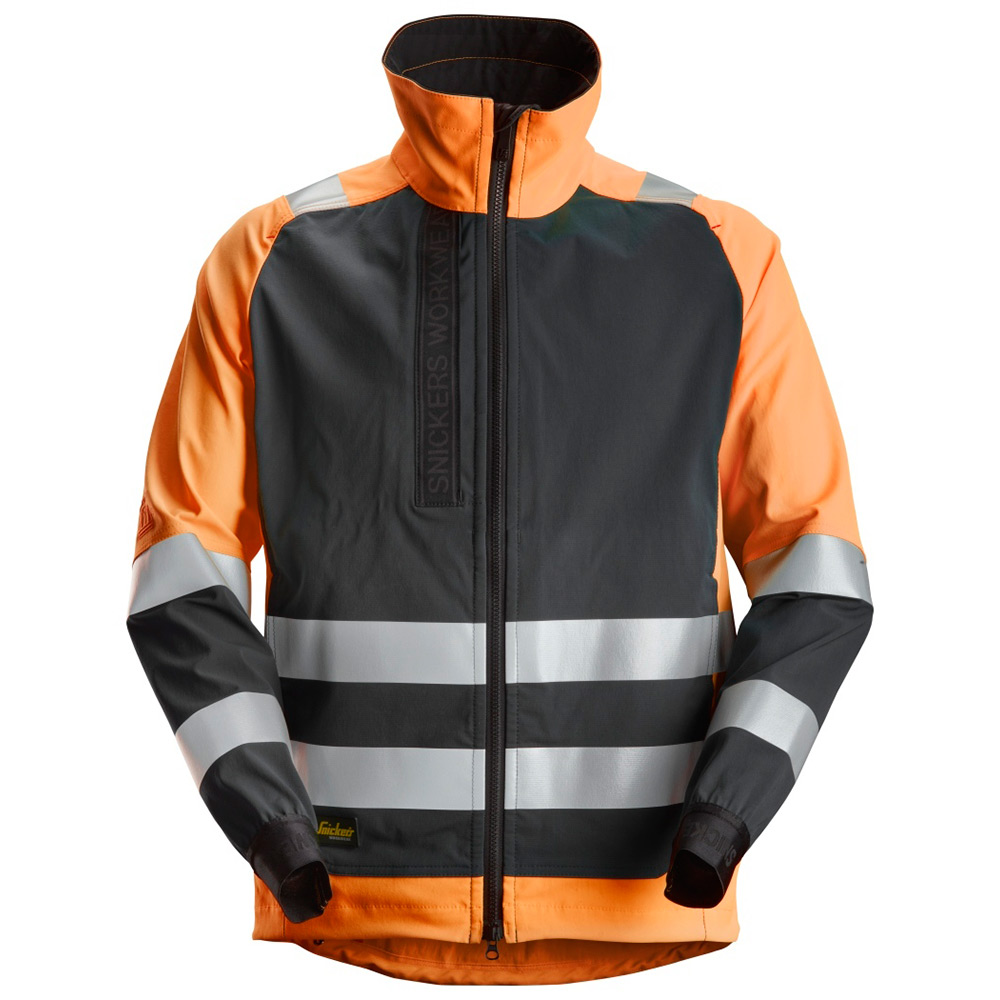 Jacka Snickers Workwear varsel ofodrad KL2 Storlek: XS, Färg: High vis ...