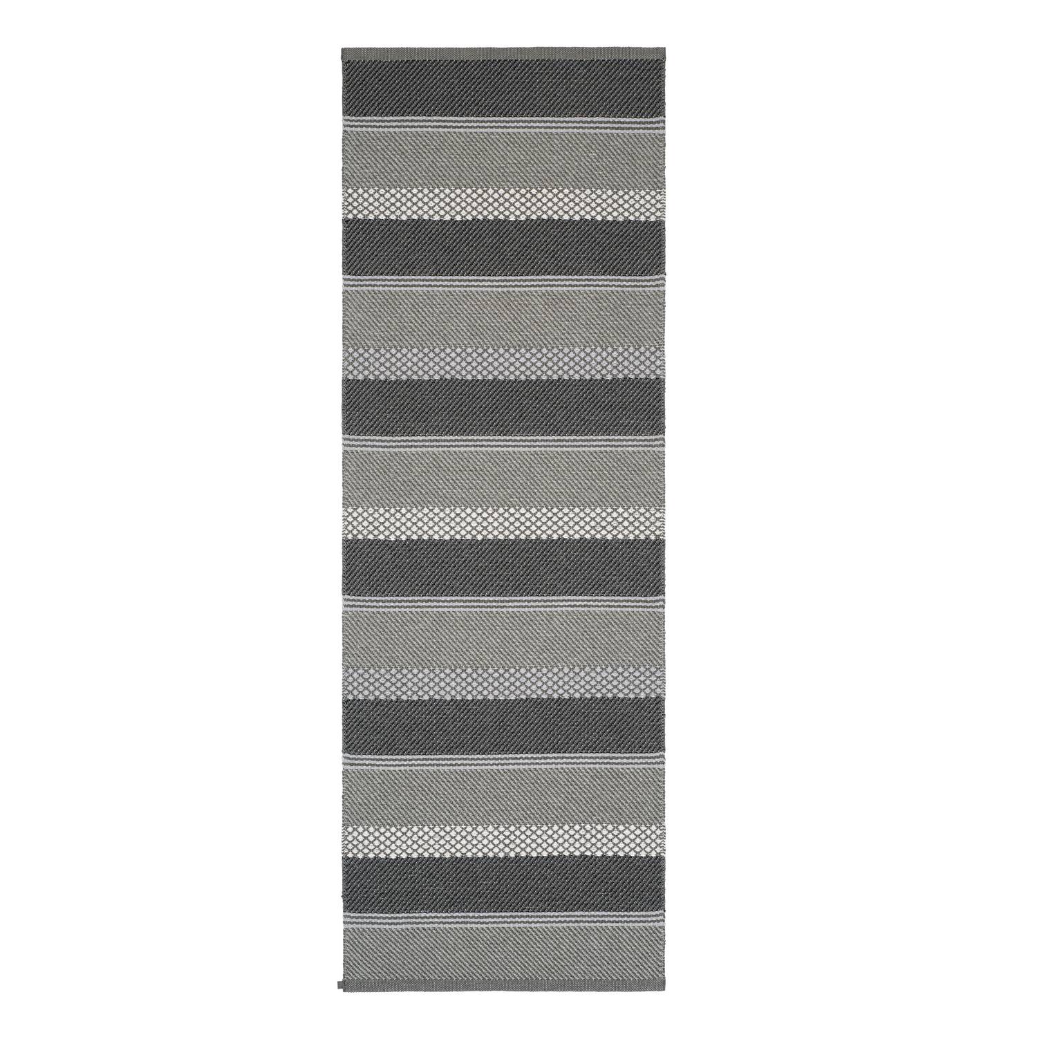 Plastmatta Horredsmattan Mason Grafit, 70x280 cm - 17418-A280