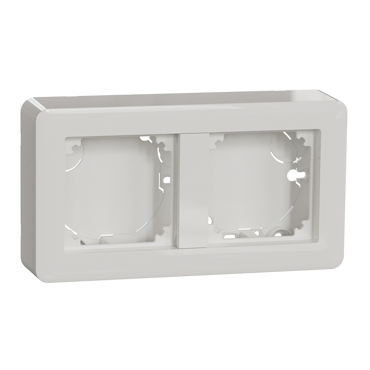 Väggdosa Schneider Electric Exxact 33 mm 2-fack - WDE015752