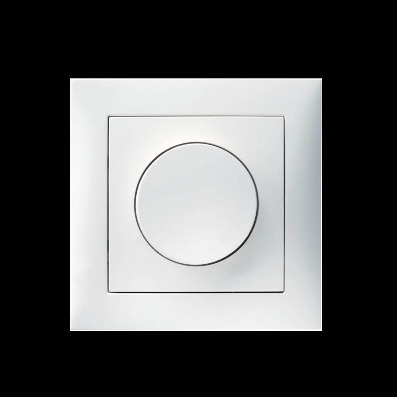 Dimmer Hager Universal Inklusive Ram S.1 20-210 W Vit RAL 9010