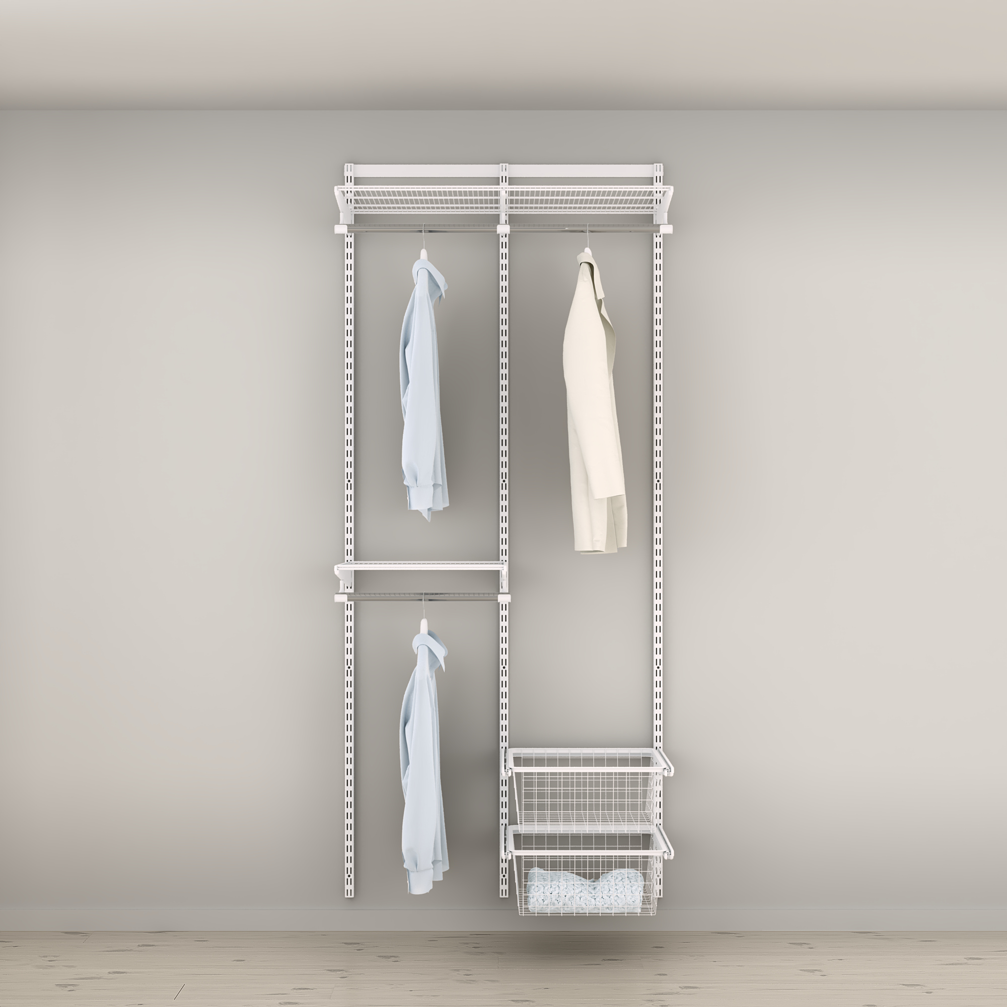 Elfa - Geniala hyllsystem till väggen från Elfa | Bygghemma.se