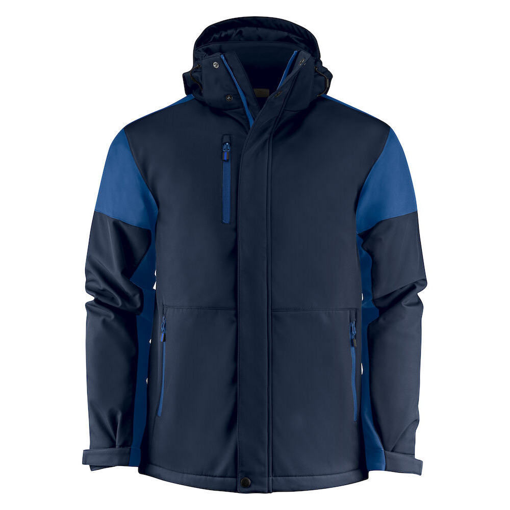 Jacka Printer Prime Padded Softshell Storlek: 4XL, Färg: Marin/Kobolt ...