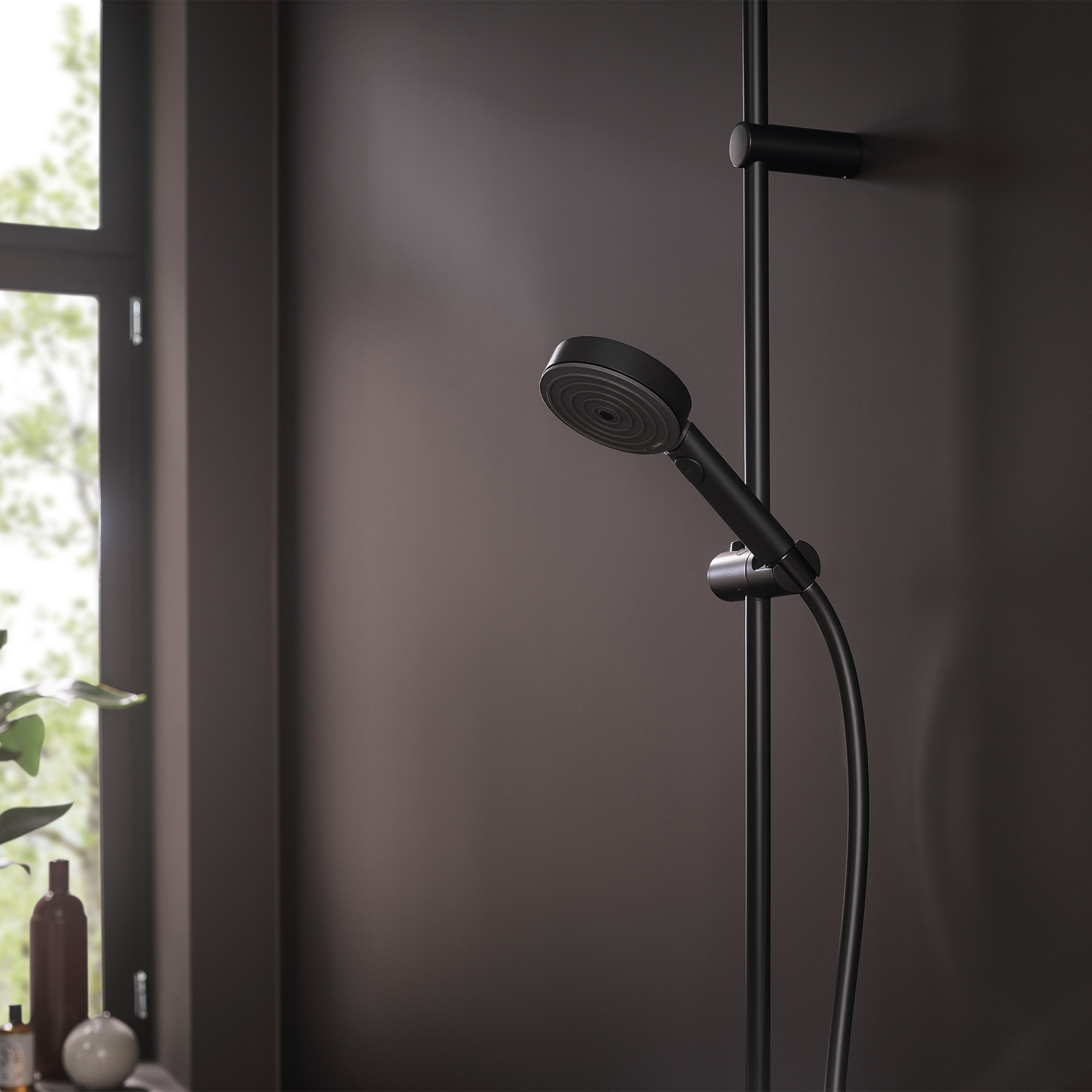 Handdusch Hansgrohe Pulsify Select S 105 3jet Relaxation Matt Svart ...