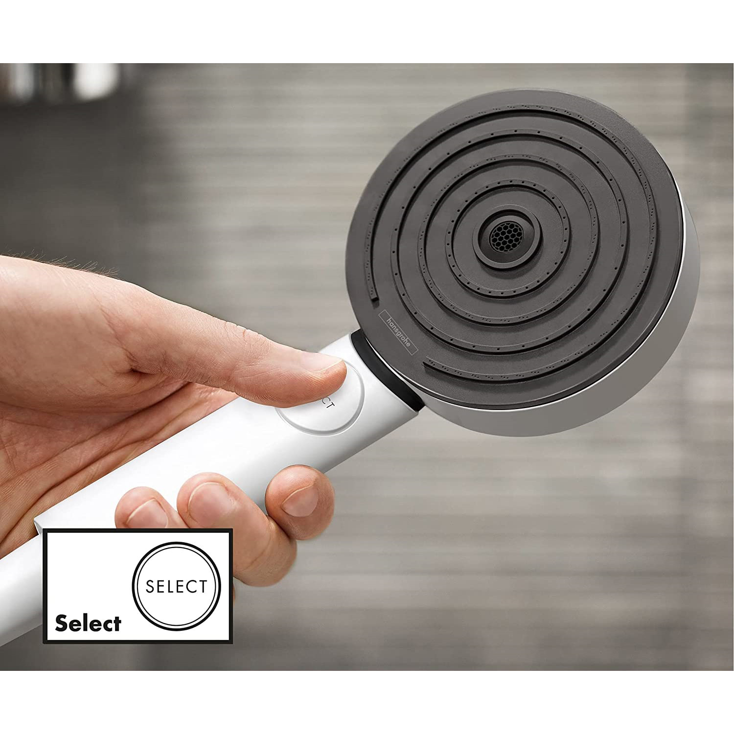 Handdusch Hansgrohe Pulsify Select S 105 3jet Relaxation Matt Vit- 24110700