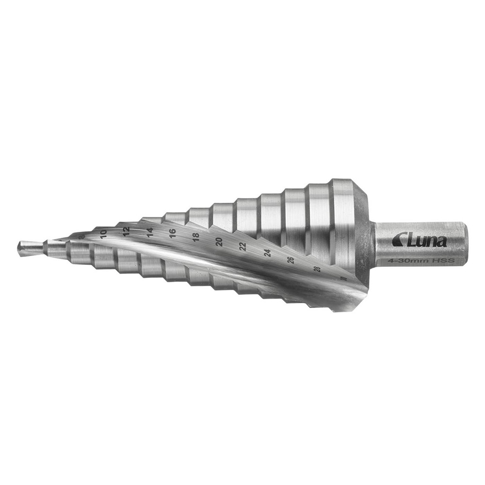 Stegborr Luna Tools 4-30 mm, 14 Steg - 270820202