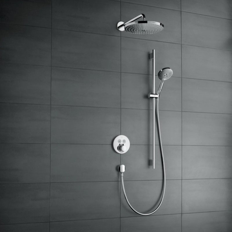 Slangvinkel Hansgrohe FixFit S Utan Backventil - 27453000