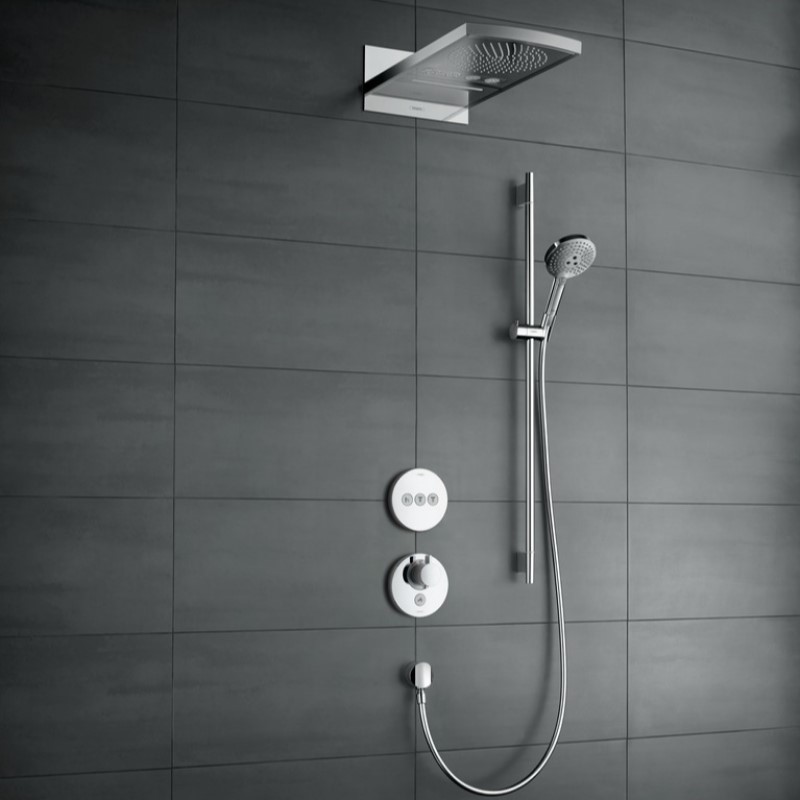 Slangvinkel Hansgrohe FixFit S Utan Backventil - 27453000