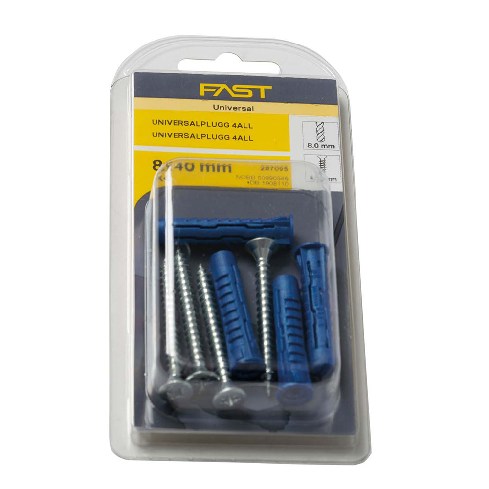 Universalplugg FAST 4ALL 8x40 mm M SKR 4ALL - 287095
