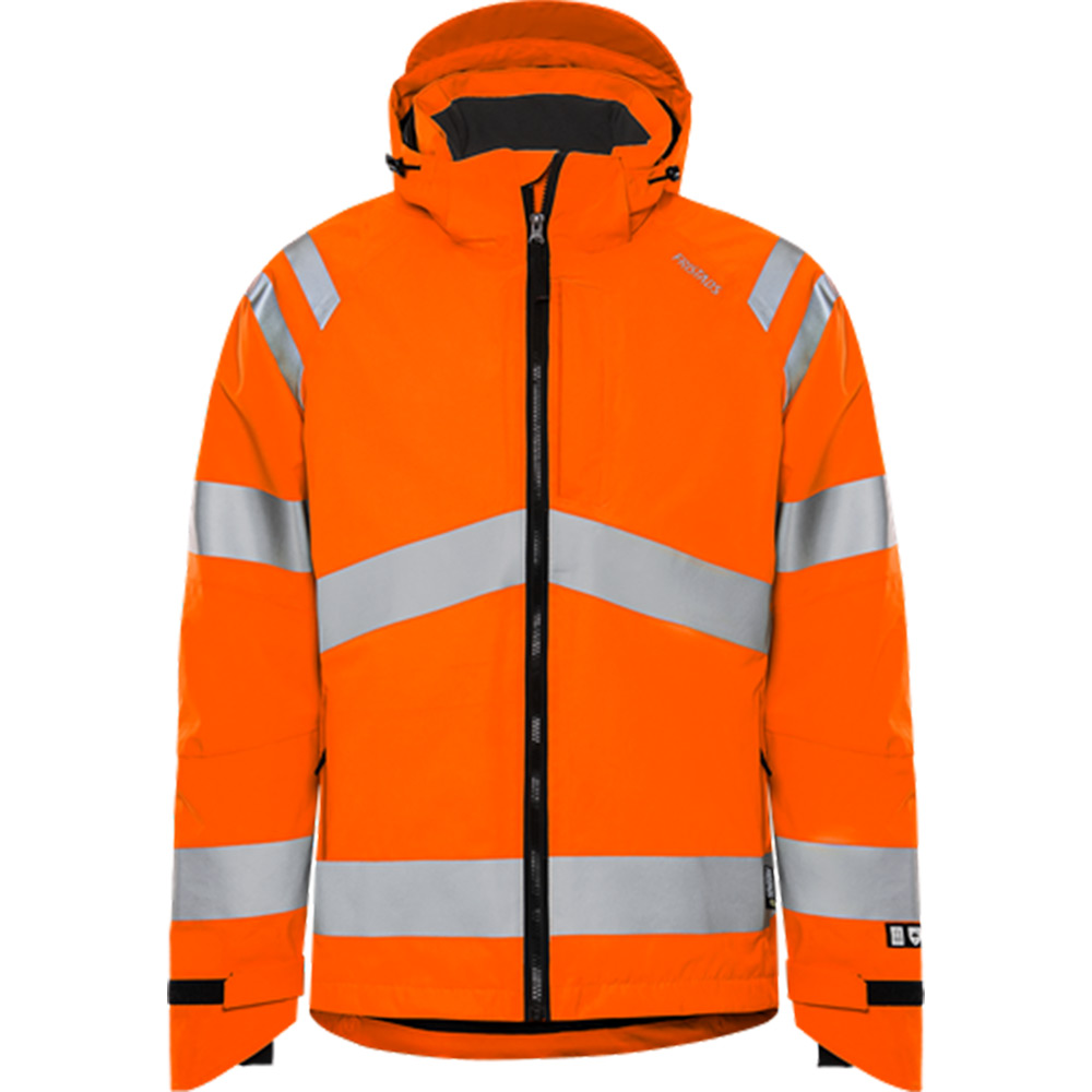 Skaljacka Fristads Varsel 4680 GLPS Färg: Varselorange, Storlek: S ...