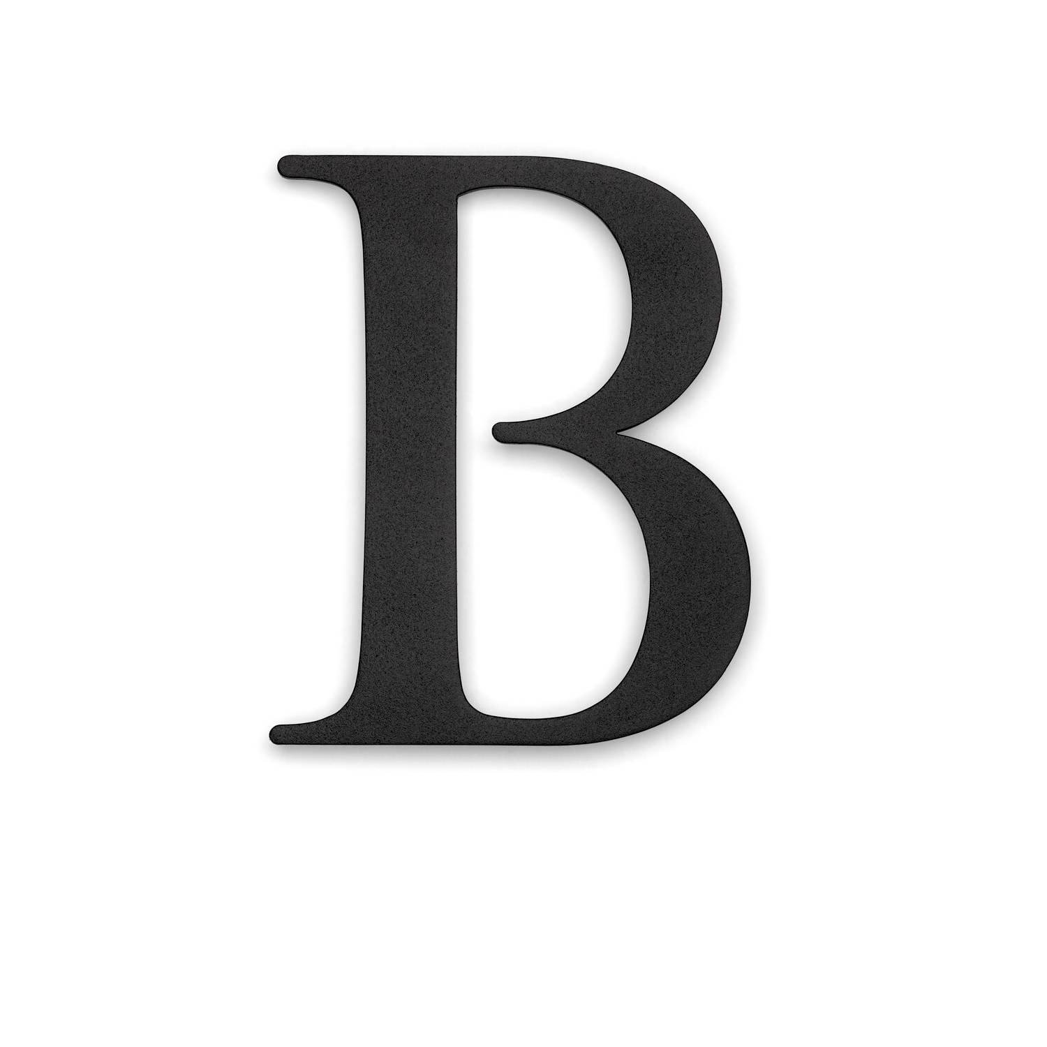 Husnummer Habo Century Bokstav A-D Svart, Bokstav B- 30693