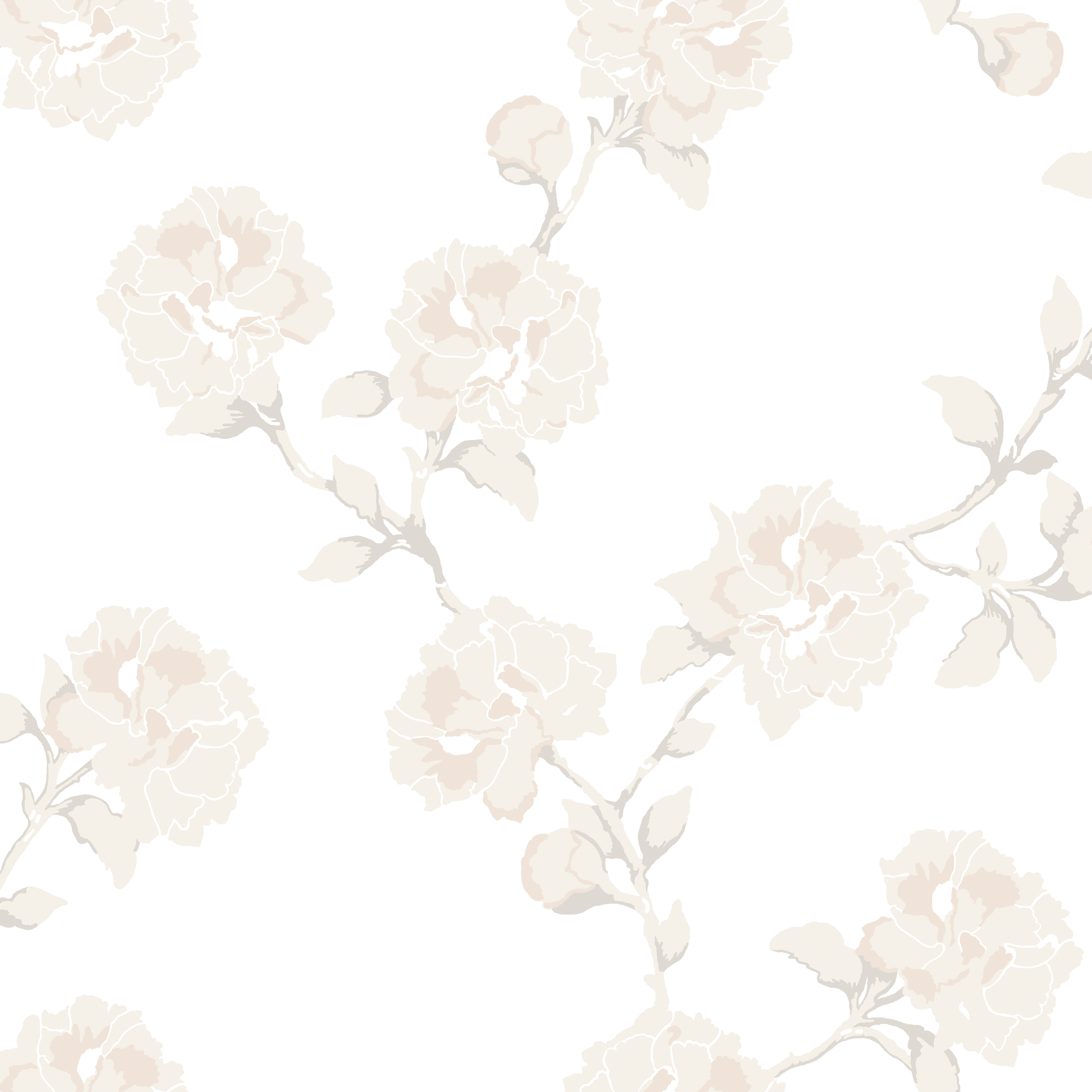 Tapet Duro Praktpion Vit 351-01 351-01