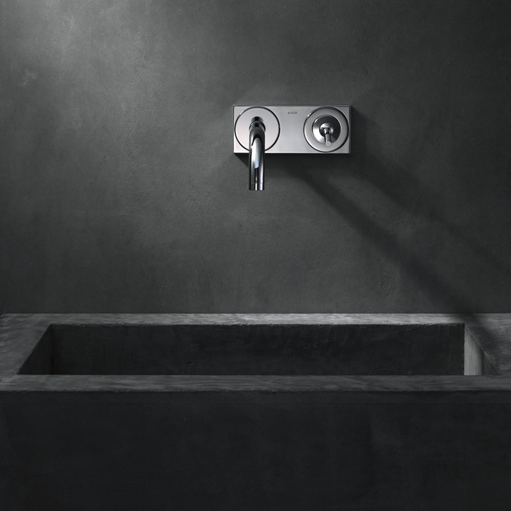 Tvättställsblandare Axor Uno² för Inbyggnad Piputsprång: 225 mm- 38115000