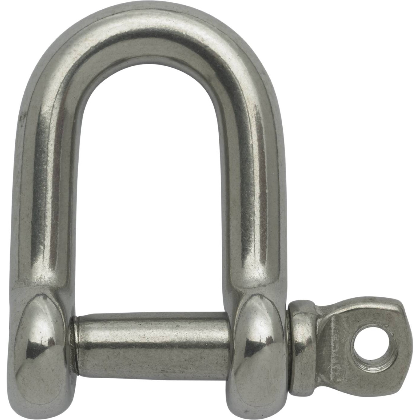 Schackel Millers Rak Rostfri, 6 mm - 400340022