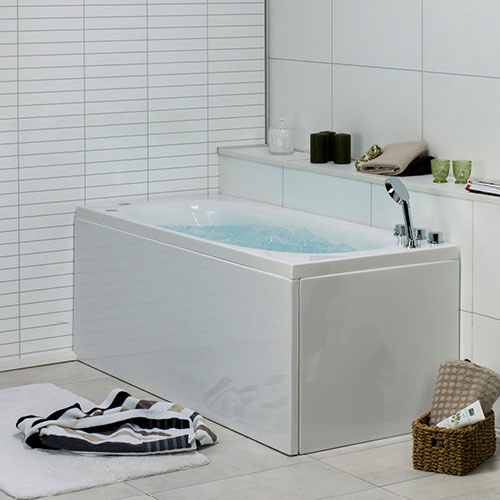 Bubbelbadkar Bathlife Fridfull L:1500mm,Höger,Premium,3160W,Bottenm:Ja ...