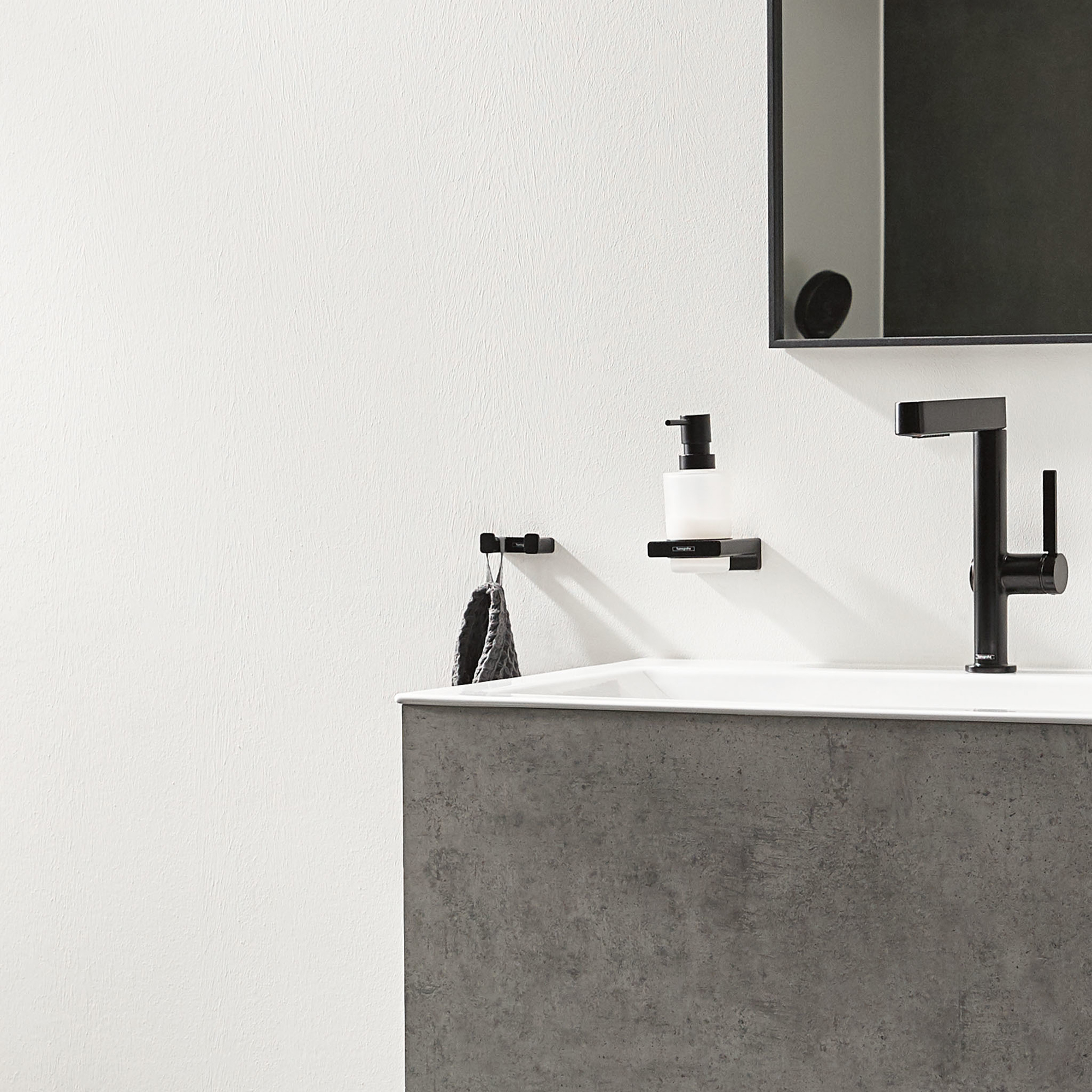 Tvålpump Hansgrohe AddStoris 41745 200 ml Mattsvart- 41745670