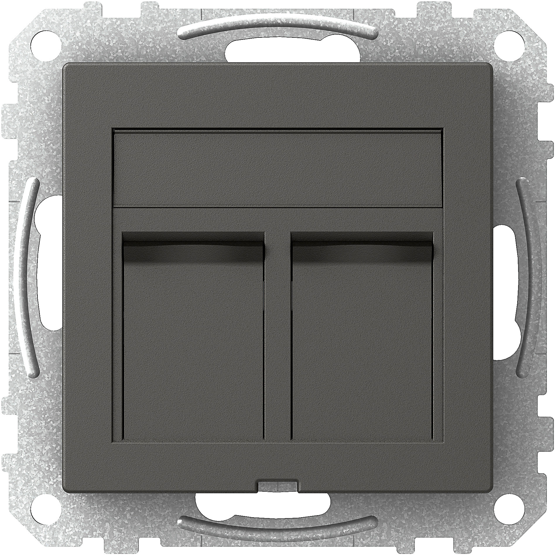 Centrumplatta Schneider Electric Exxact Plan Antracit- WDE003434