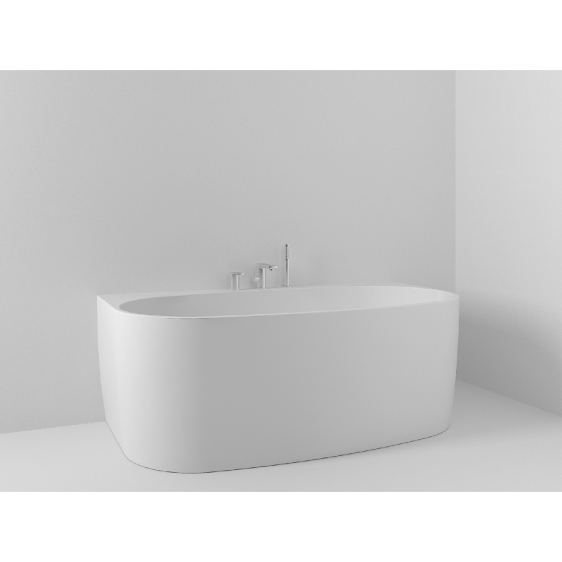 Badkar Svedbergs Lule Lucite 1580 mm Med blandare- 59823-3