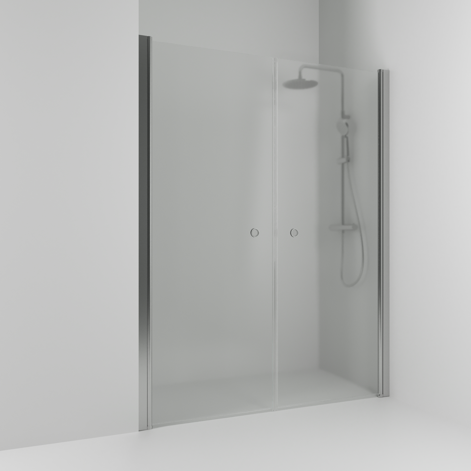 Duschdörr Svedbergs Skoga Rak Dubbel Nisch B: 1780 mm, H: 1980 mm ...