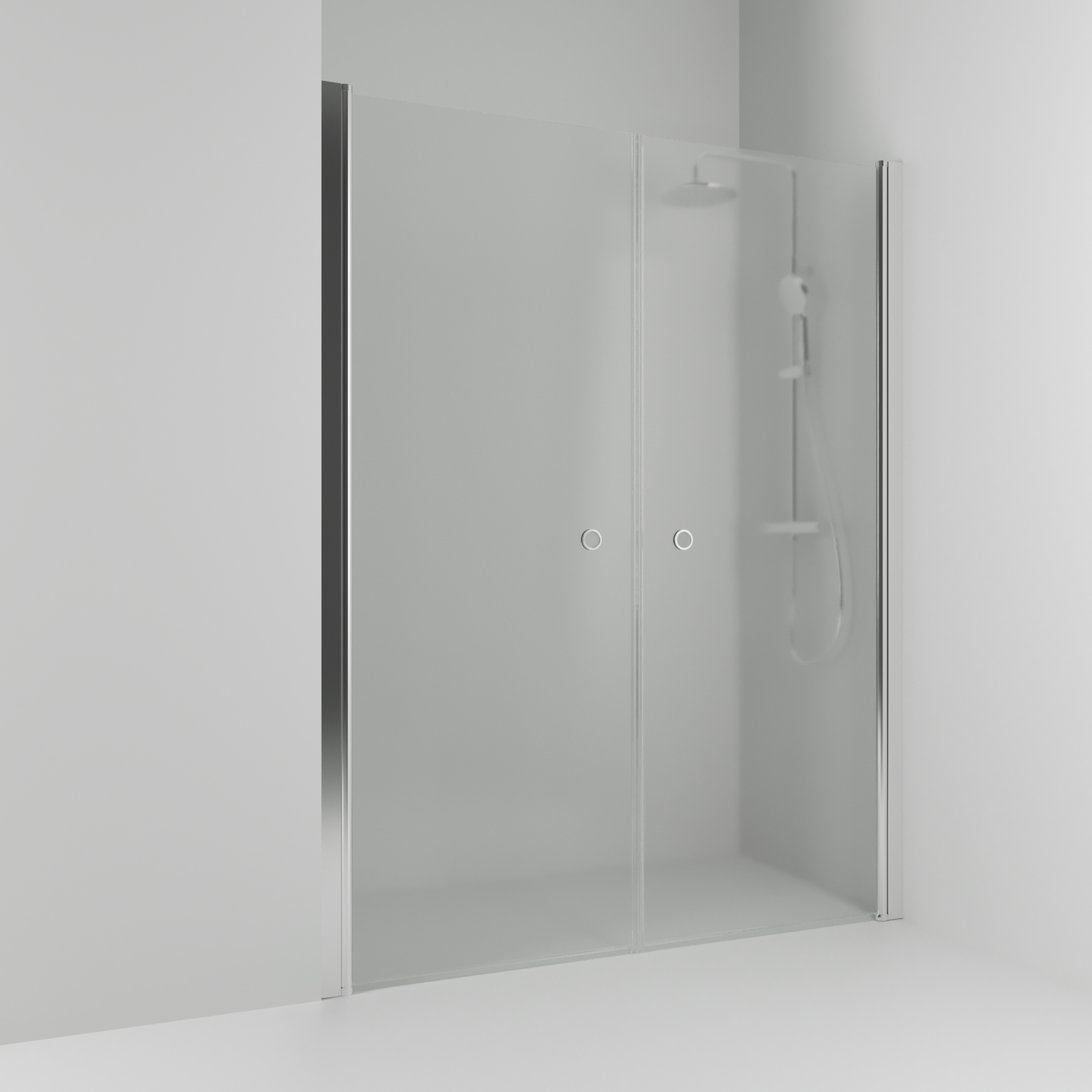 Duschdörr Svedbergs Skoga Rak Dubbel Nisch B: 1080 mm, H: 1980 mm ...