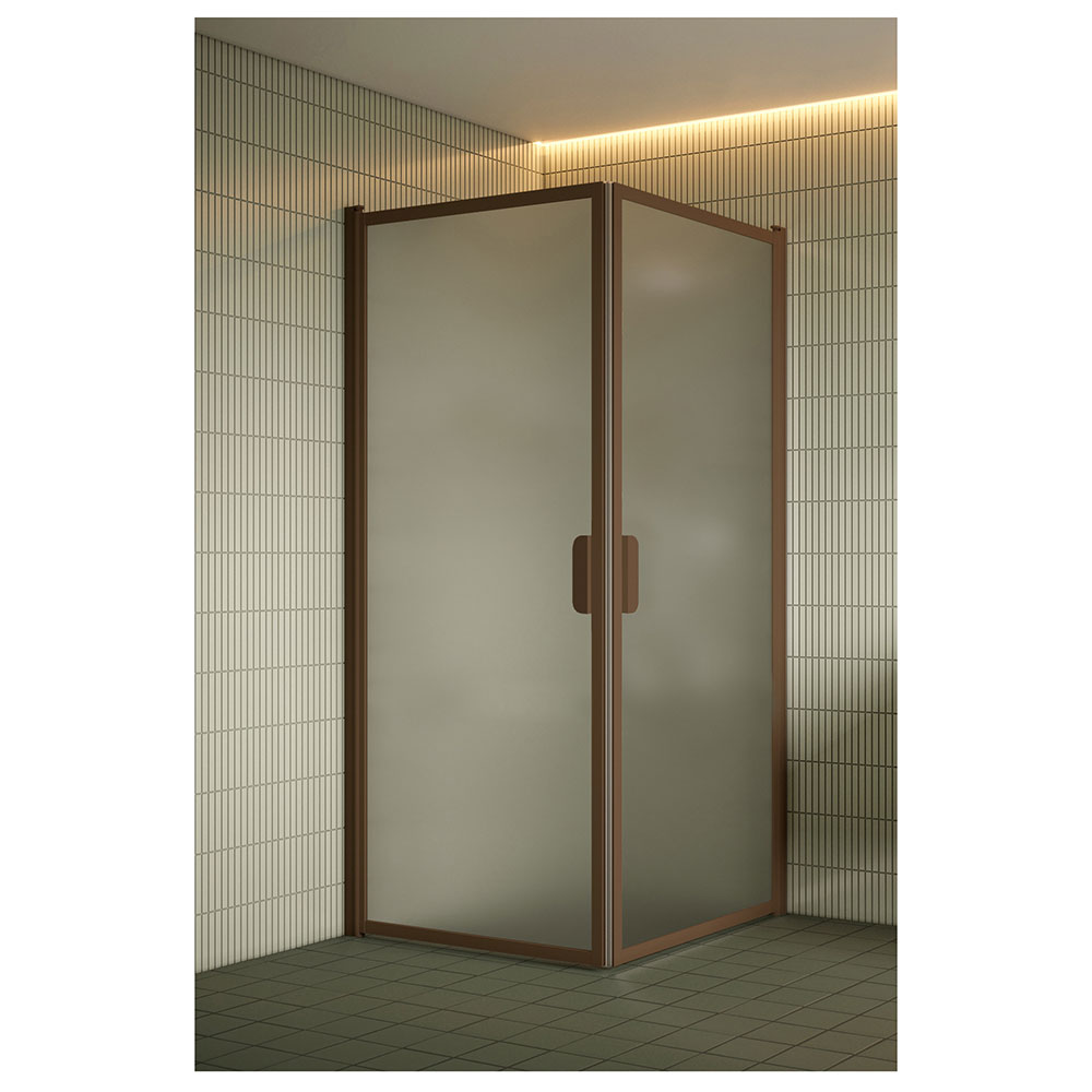 Duschhörn Hietakari Bläk 757 New York Vändbara Dörrar 817 (A) x 717 (B ...