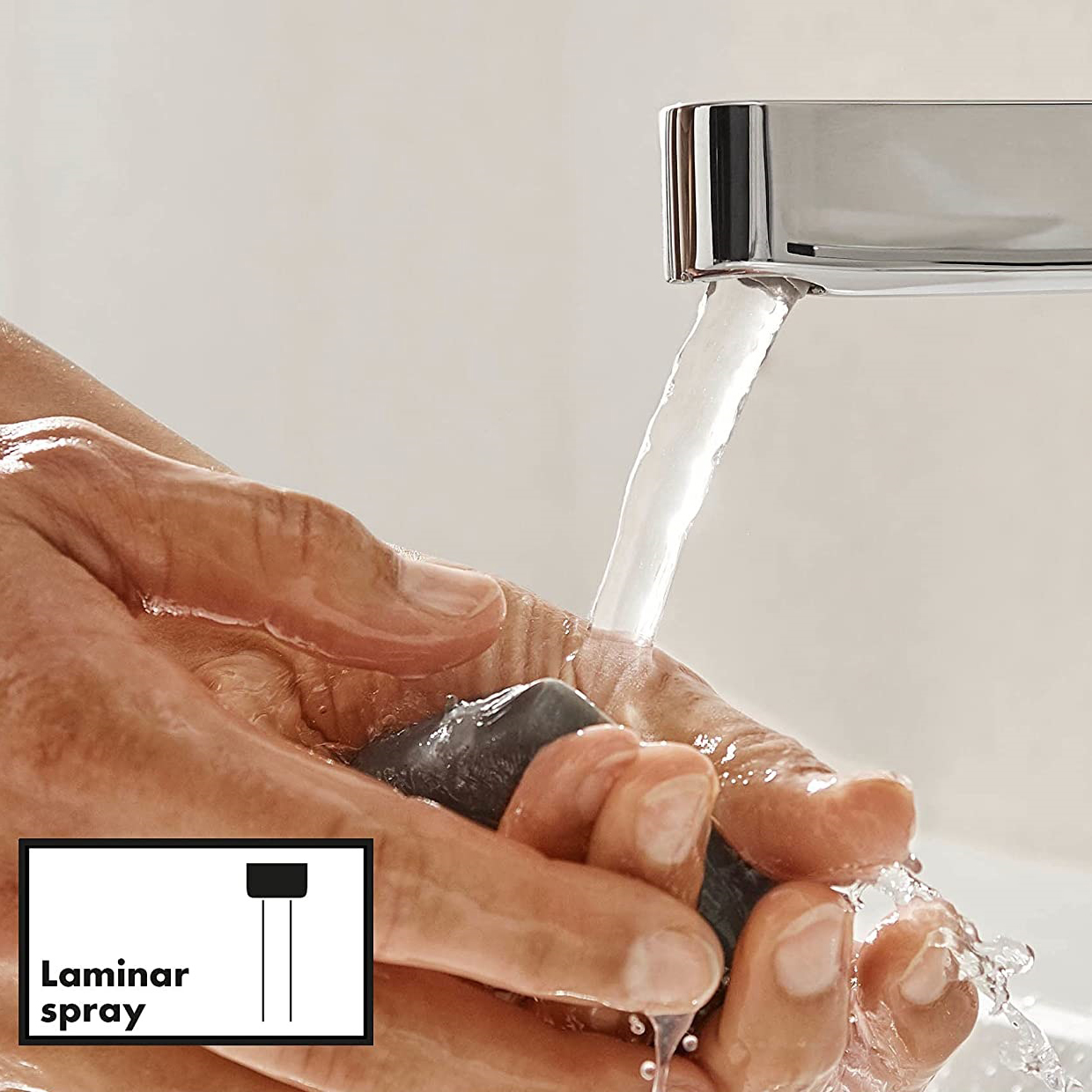 Tvättställsblandare Hansgrohe Finoris 110 Krom, Med Lyftventil- 76020000