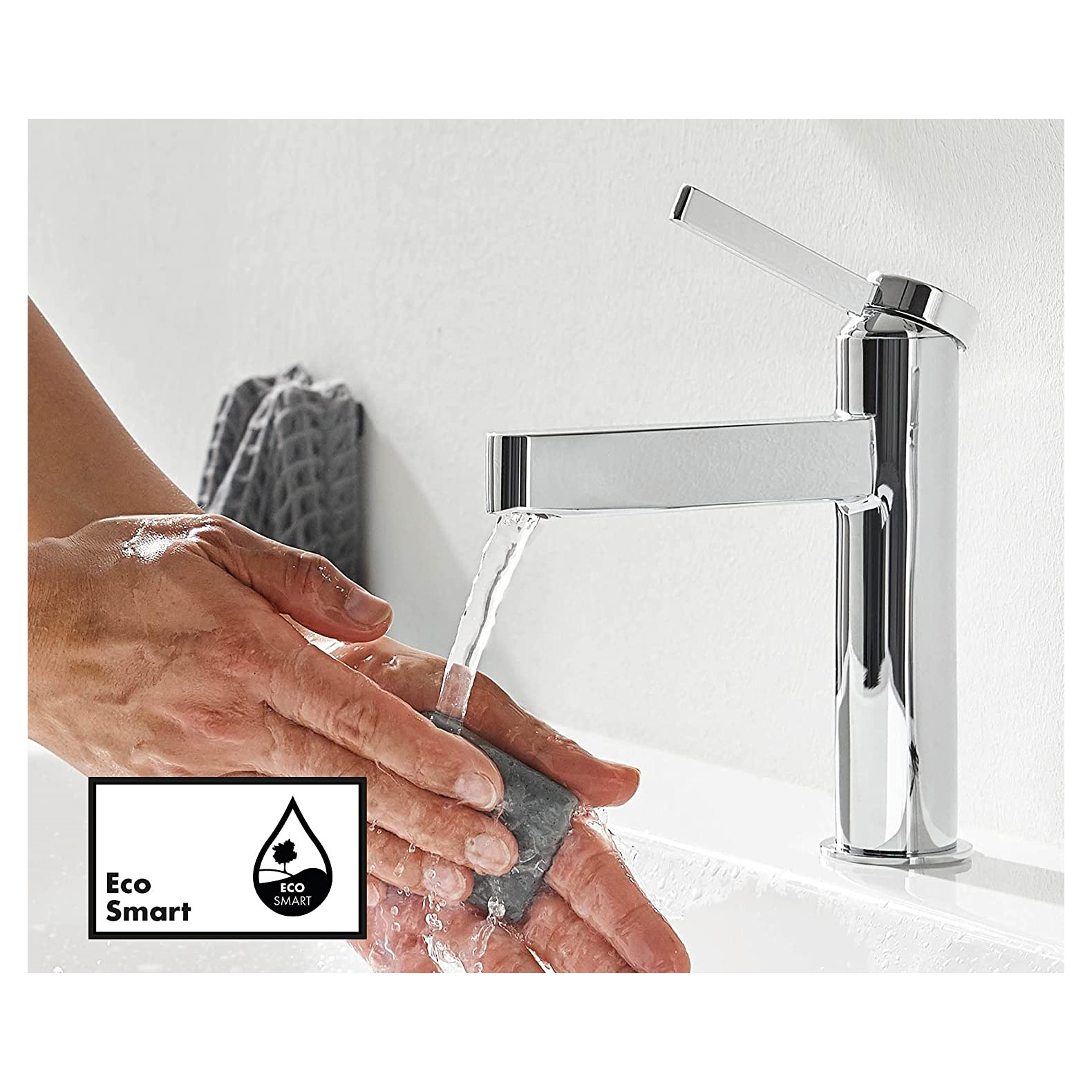 Tvättställsblandare Hansgrohe Finoris 110 Krom, Med Push-Open- 76023000