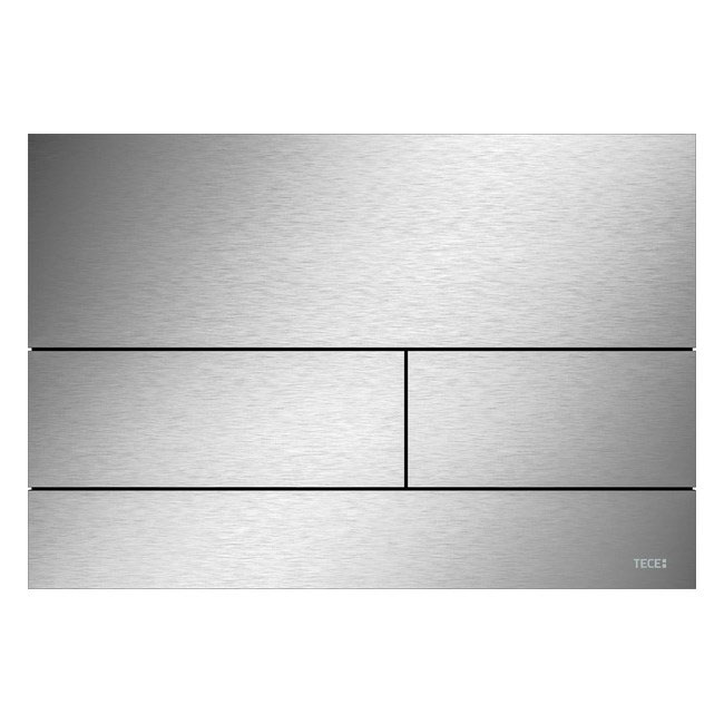 Spolknapp TECE Square II Metall Blank Krom - 9240831