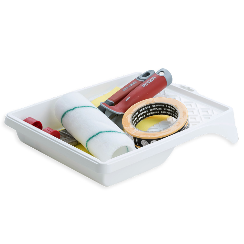 Rollerset Anza Titex Vägg & Golv Utan Tejp Bredd: 18 cm Utan Tejp- 800142