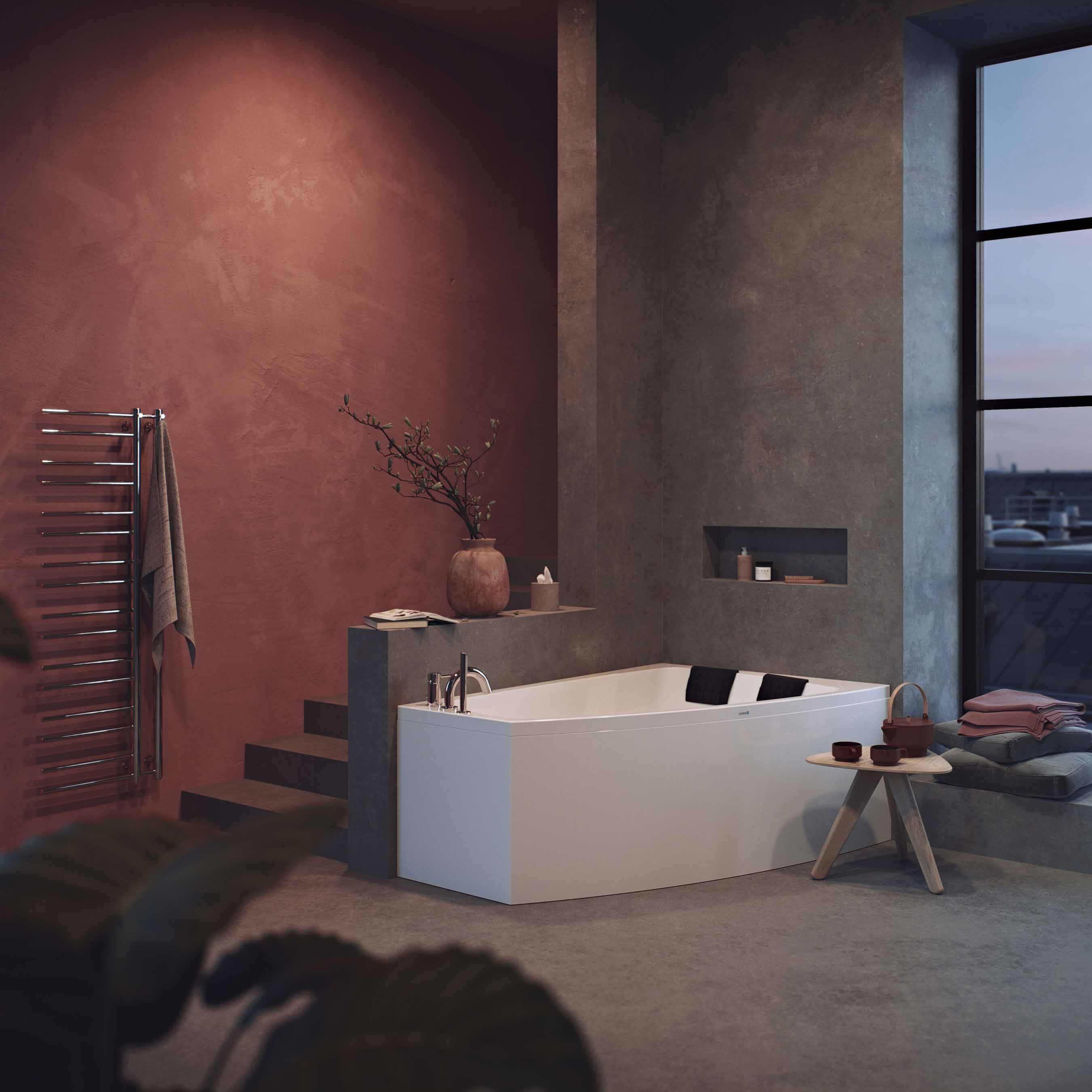 Badkar för två - Stort badkar till 2 personer | Bygghemma.se