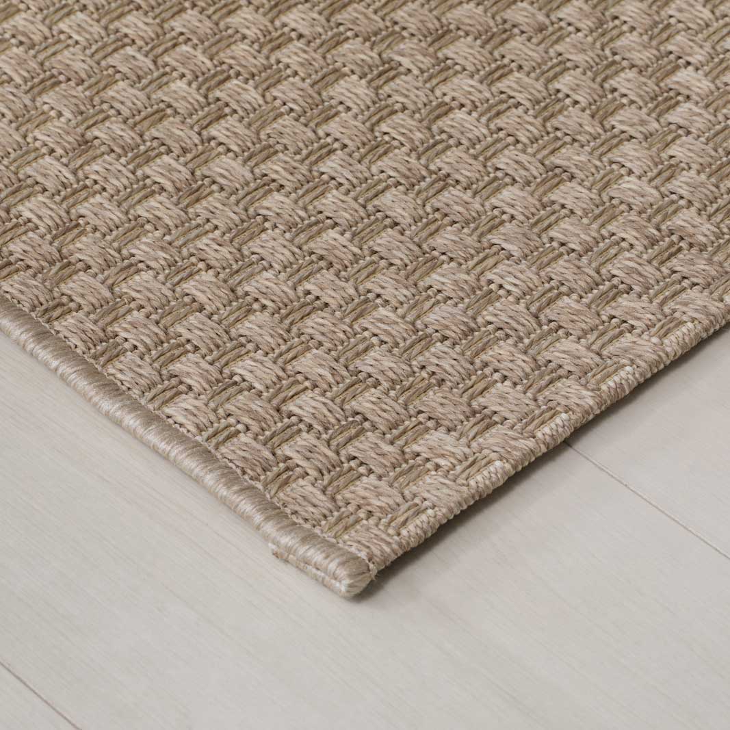 Utomhusmatta KM Carpets Pampero Linne, 140x200 cm- 94816