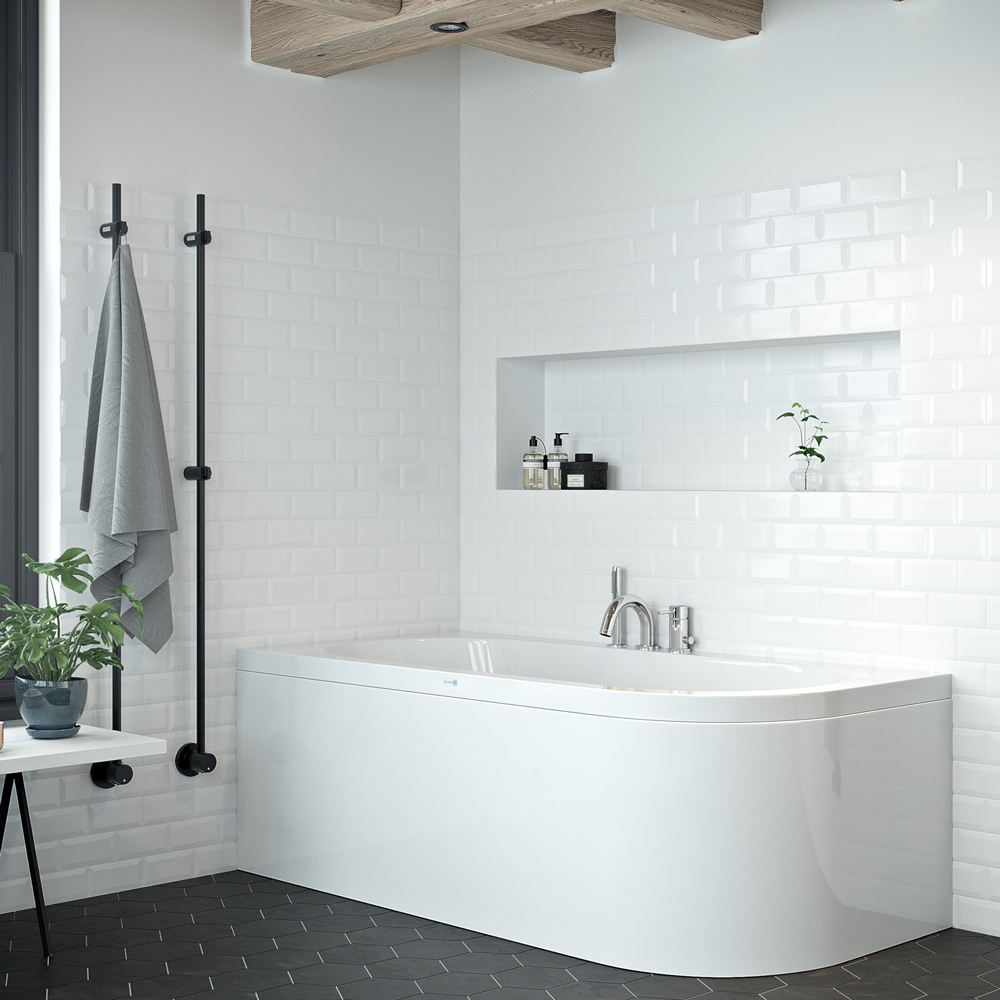 Badkar 160 cm - Trendiga fristående badkar | Bygghemma.se