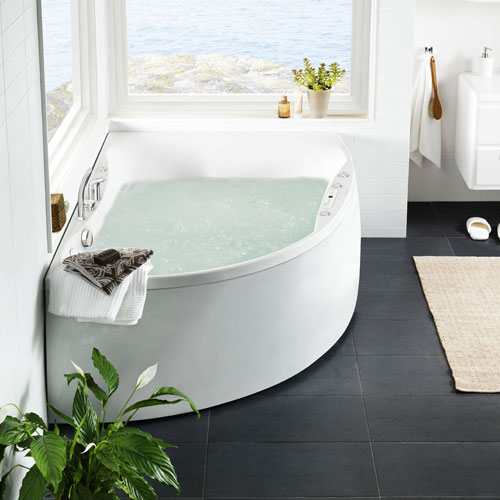 Bubbelbadkar - Jacuzzi inomhus | Bygghemma.se