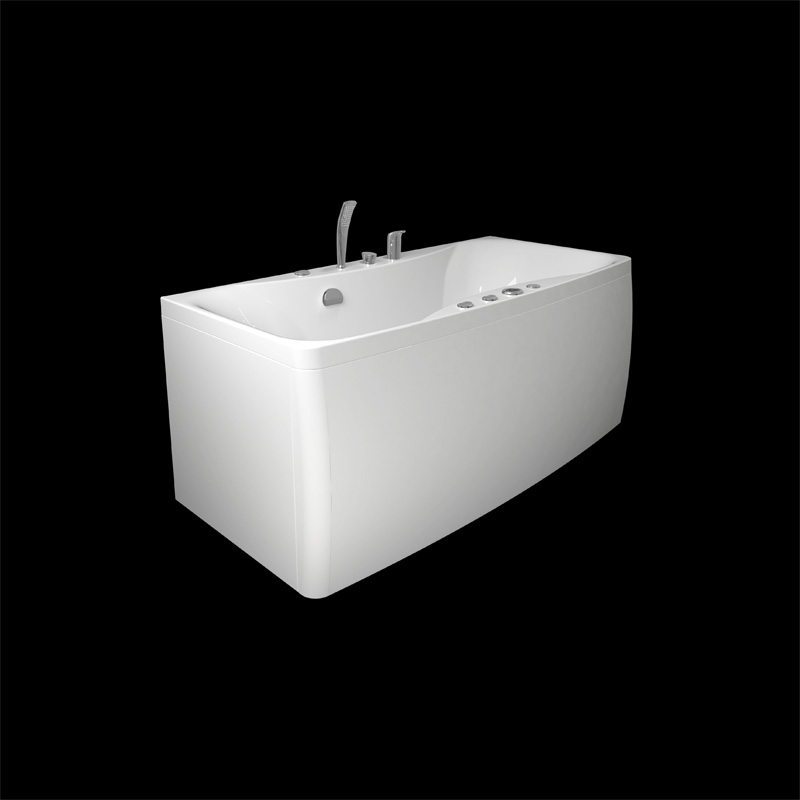 Bubbelbadkar Westerbergs Ocean SQ Längd: 1576 mm, Paket: Executive 2.0 ...