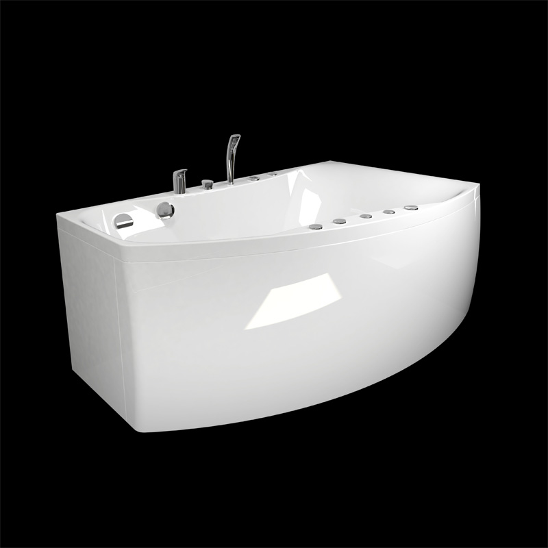 Bubbelbadkar Westerbergs Ocean SQ Längd: 1550 mm, Paket: Executive 2.0 ...