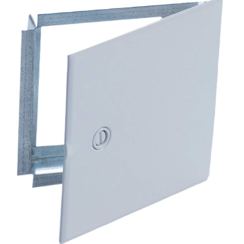 Inspektionslucka Gunnebo Fastening Lackerad RAL 9010 200x200 mm- C005202