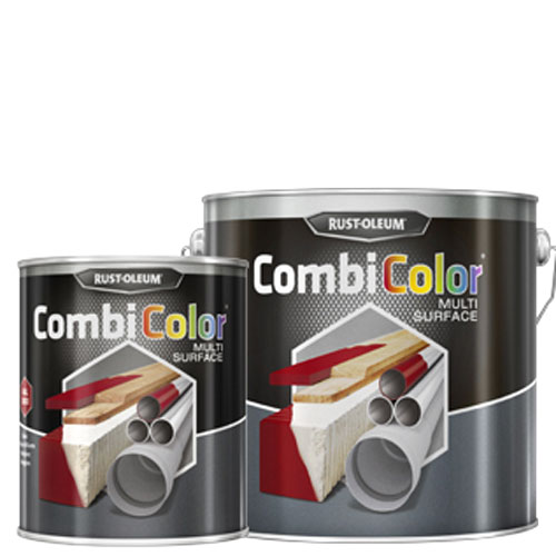 Combicolor RUST-OLEUM Multi-Surface Volym: 2,5 L, Färg: Svart, Glans ...