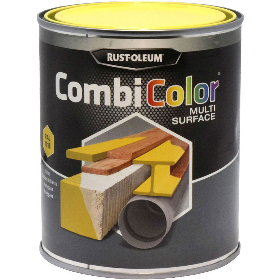 Combicolor RUST-OLEUM Multi-Surface Volym: 0,75 L, Färg: Gul, Glans ...