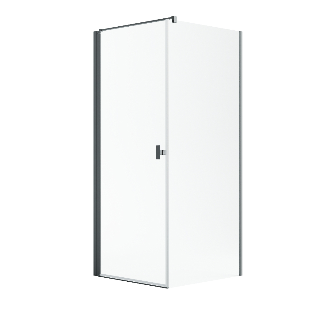 Duschhörn Strømberg Noma 135 Fast Vägg + Dörr 780x780 mm, Profil ...