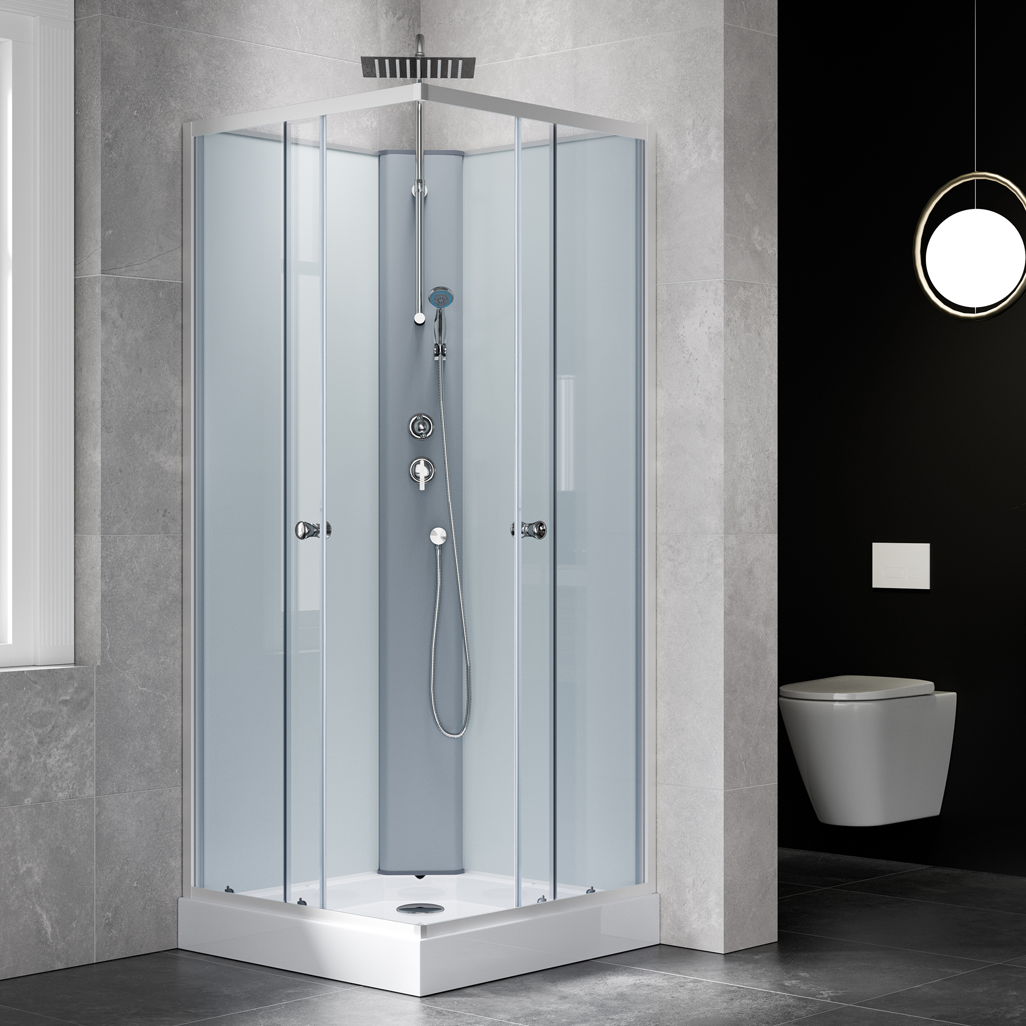 Duschkabin Lyfco Regn 206-8-1 Bygghemma.se