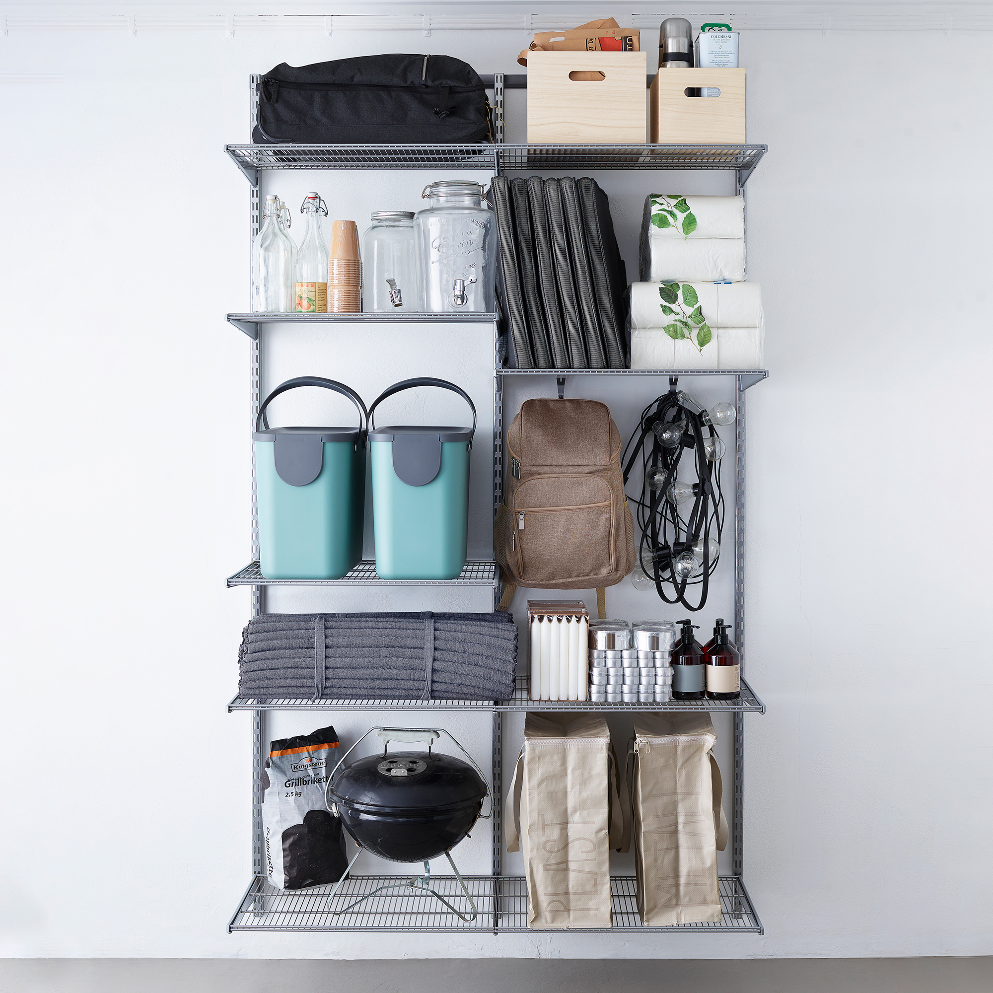 Elfa garage - Garageinredning & förvaring | Bygghemma