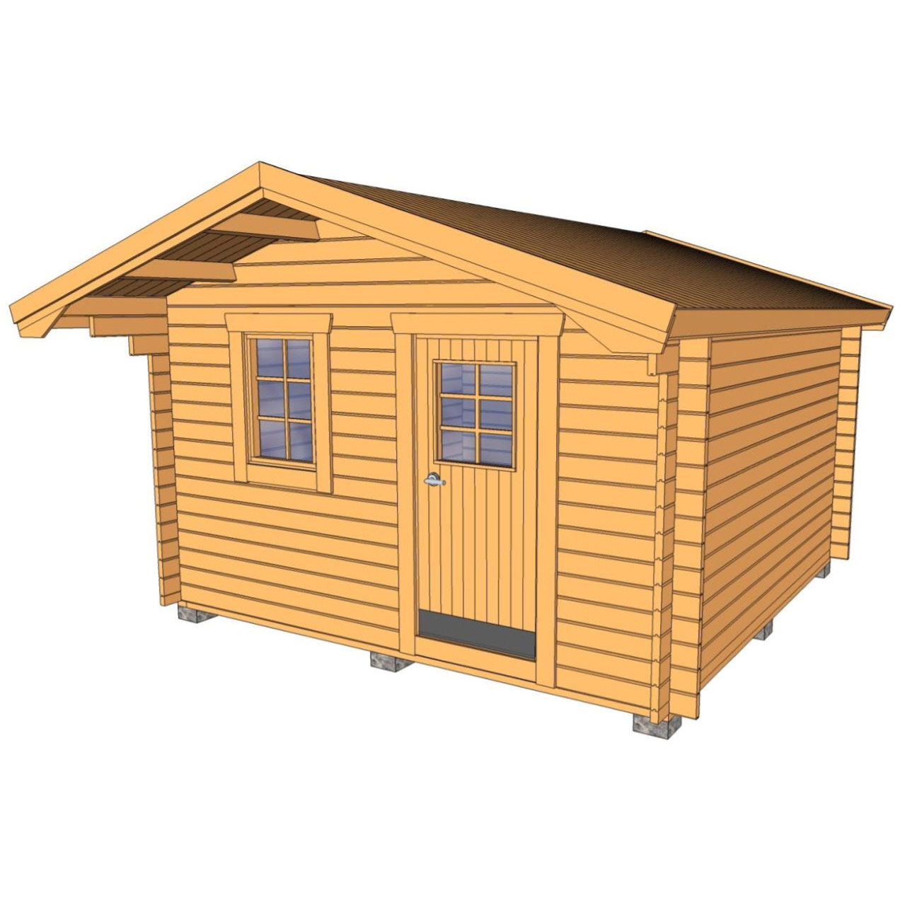 Friggebod - Billiga friggebodar för förråd - Friggebod byggsats ...