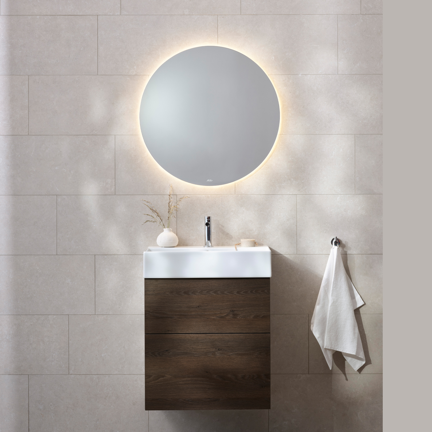 Möbelpaket Miller Badrum New York med Bloc Tvättställ och Ambient ...