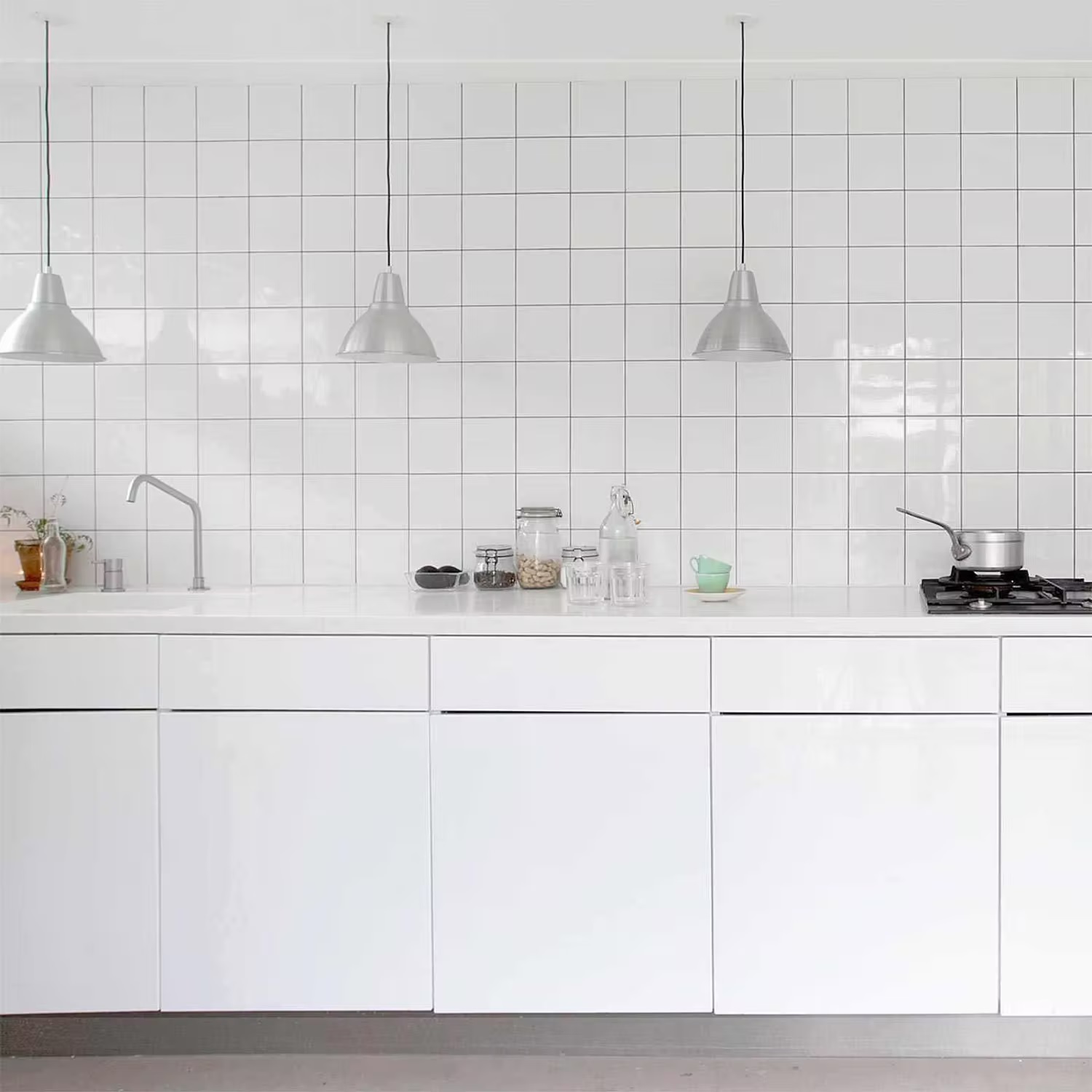 Vitt kakel - Stilren vit färg | Bygghemma.se