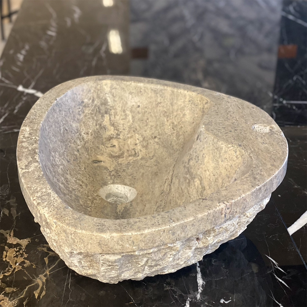 Tvättställ Sten Carrara Leo Travertin #2307290001190