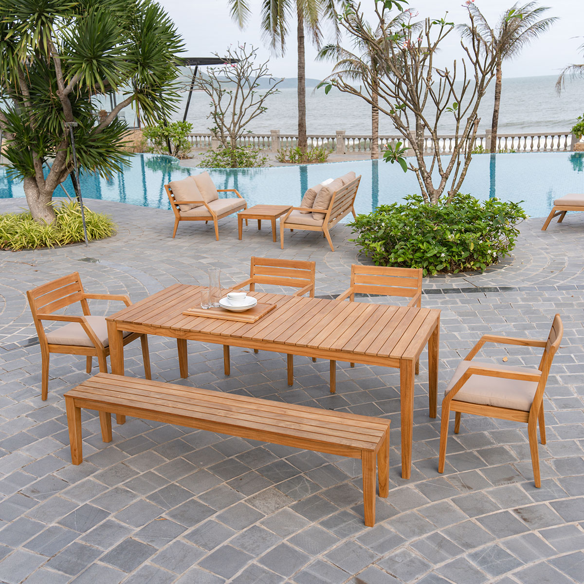 Matgrupper ute - Utemöbler för matgrupp utomhus | Bygghemma.se