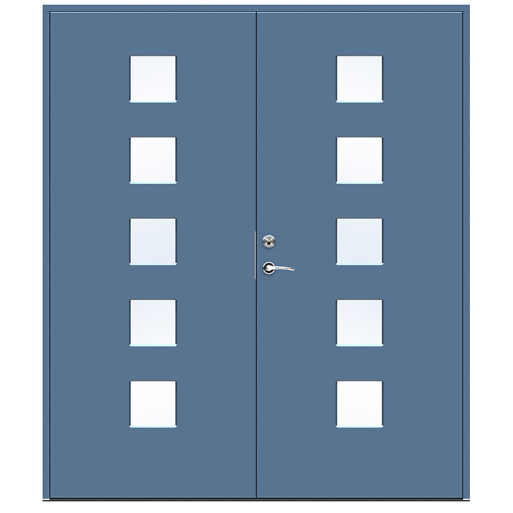 Parytterdörr Swedoor Character Square BxH: 160x200 cm NCS-S-5020-R90B ...