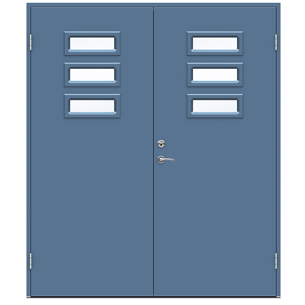 Parytterdörr Swedoor Function Caribbean BxH: 200x210 cm NCS-S-5020-R90B ...